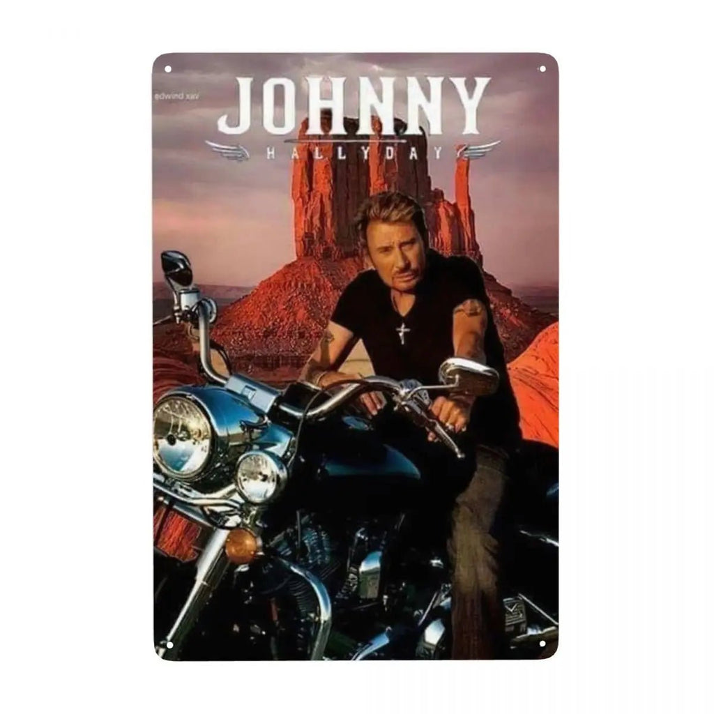 Plaque Johnny Hallyday - 23 modèles – Le Taulier